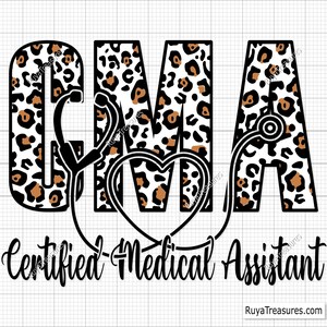 CMA Certified Medical Assistant Svg Png, CMA Life Svg Png, Nurse Svg ...