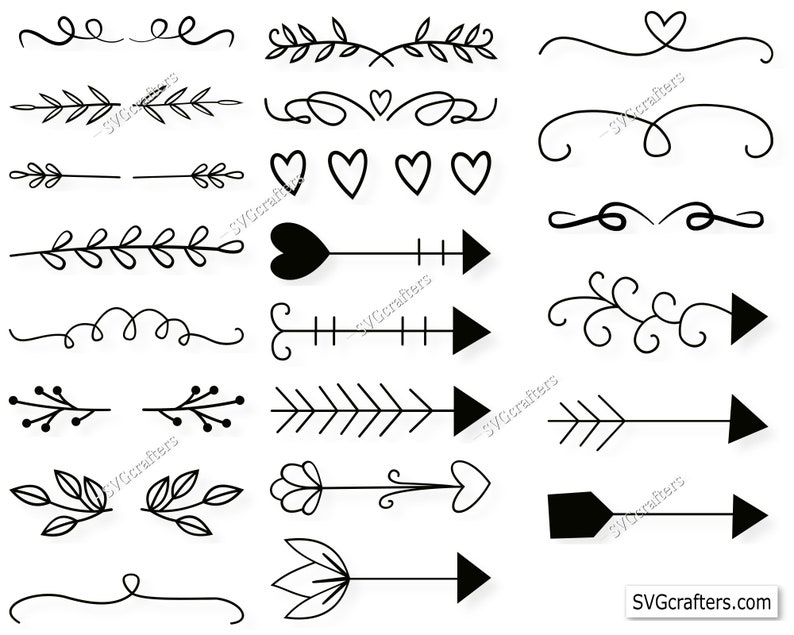 54+ Decorative Elements Svg, Ornaments Svg, Flourishes Svg, Swirls Svg ...