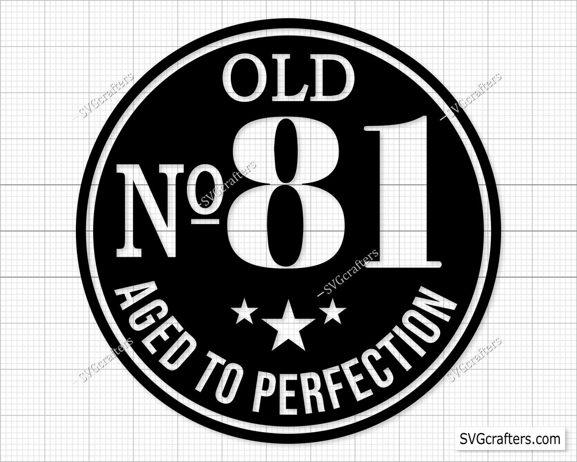 81st Birthday Svg Png 81st Svg Aged to Perfection Svg 81 - Etsy