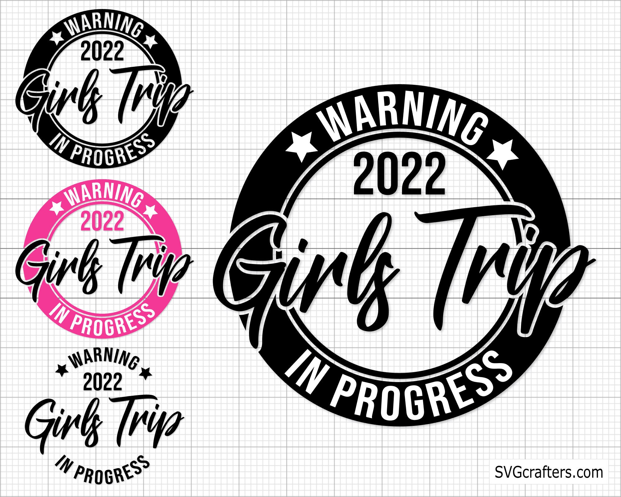 Visual Arts Girls Trip Shirts SVG Girls Trip SVG Girls Trip Party SVG ...