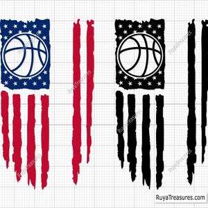 Custom Basketball Flag Svg Png, Personalize It Basketball Svg ...