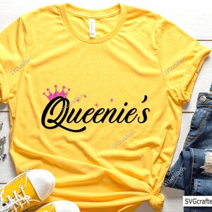 Queenie's Svg, Birthday Queen Svg, Black Queen Svg Birthday Girl Svg ...