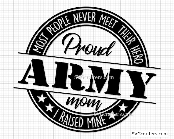 Proud Army Mom Svg Army Svg Army Mom Svg Army Wife Svg Etsy México