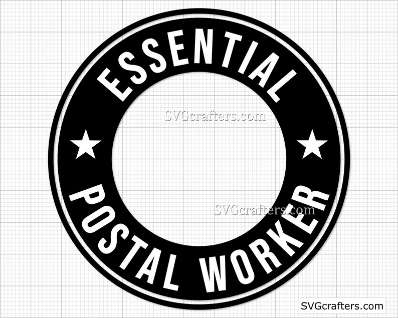 Essential Postal Worker Svg Postal Svg Post Office Svg - Etsy
