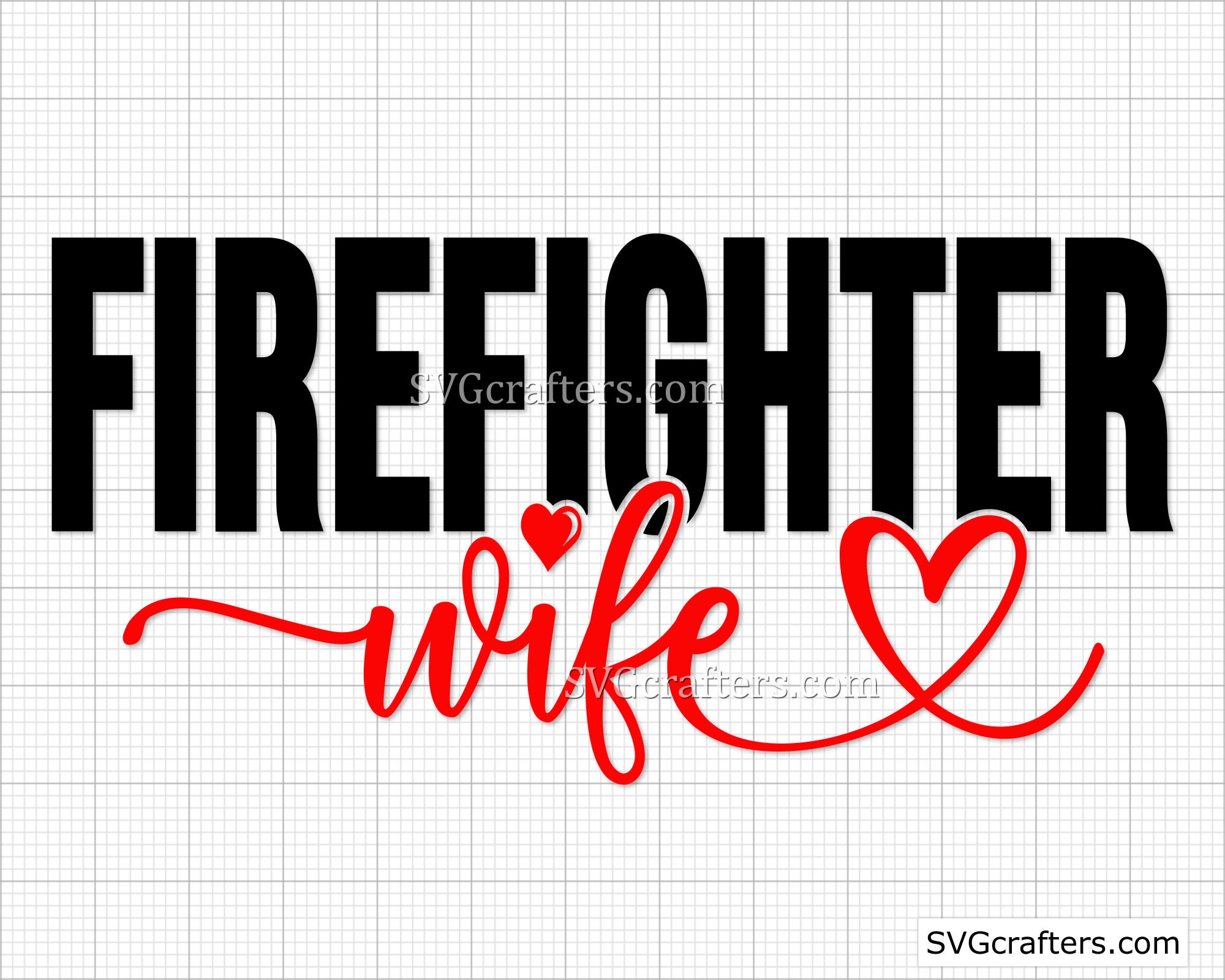 Firefighter Wife Svg, Firefighter Svg, Fireman Svg, Fire Dept Svg, Fire ...