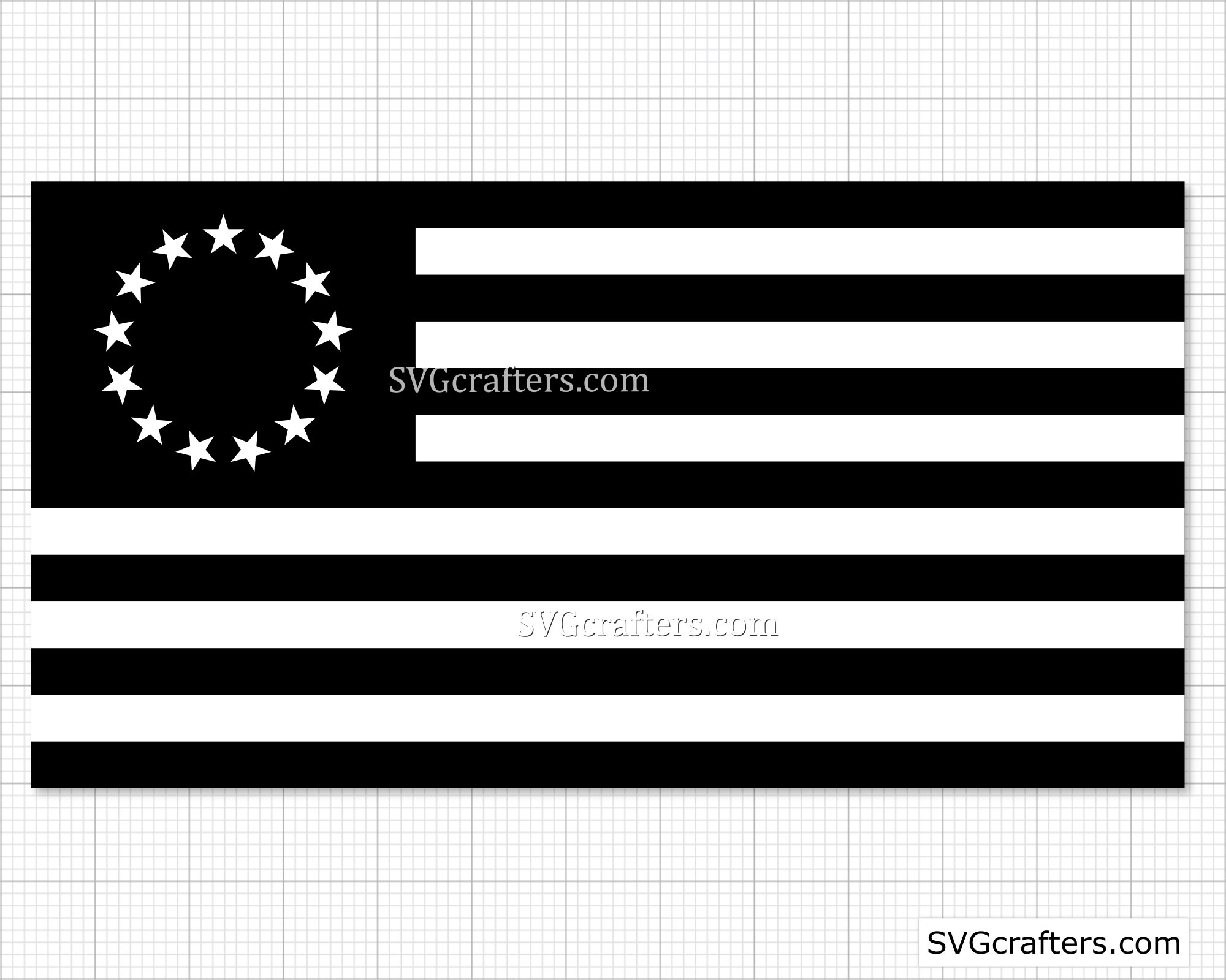Betsy Ross Svg 1776 Svg American Flag SVG 4th July Svg | Etsy