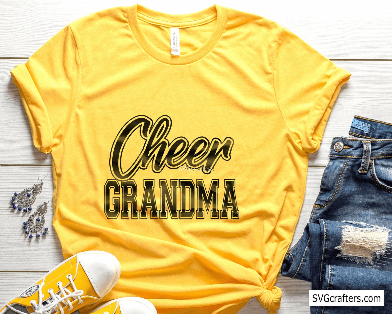 Cheer Grandma, Cheer Coach Svg, Cheerleader Svg, Coach Svg, Football ...