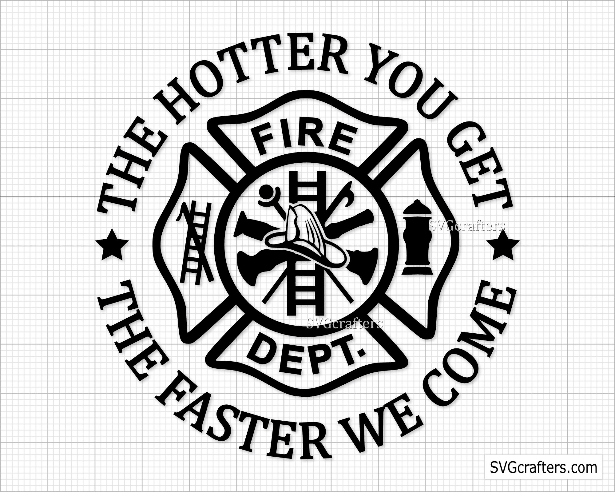 Departamento de bomberos svg bombero svg bombero svg - Etsy México