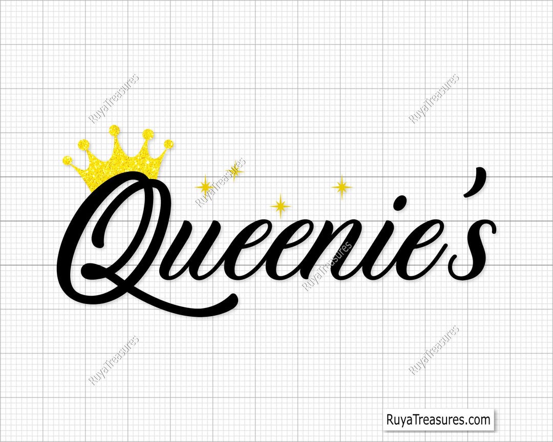 Queenie's Svg Png, Birthday Queen Svg, Queenie Svg, Black Queen Svg ...