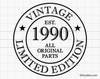 32nd Birthday Png | Etsy