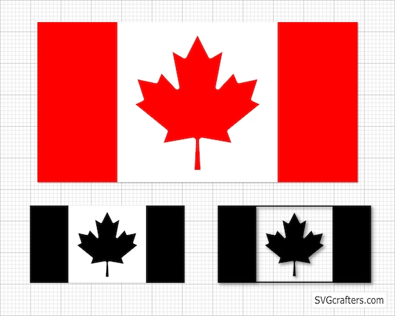 Flag of Canada Svg Canada Svg Canadian Flag Svg Maple Leaf - Etsy Canada