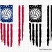 Custom Volleyball Flag Svg Png, Personalize It Volleyball Svg ...
