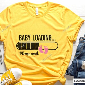 Baby Loading Svg Png, Baby Announcement Svg, Established Svg, Mommy Est ...