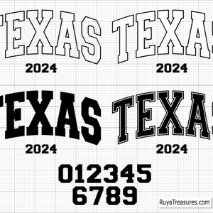 Texas Varsity Svg Png, Texas College Font Svg, Texas Life Svg, Texas ...