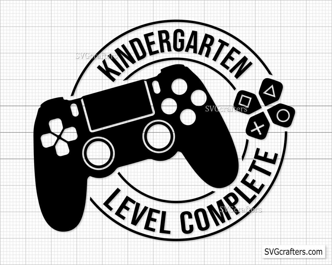 Kindergarten Level Complete Svg Png, 1st Grade Svg, 1st Grade Svg, Back ...