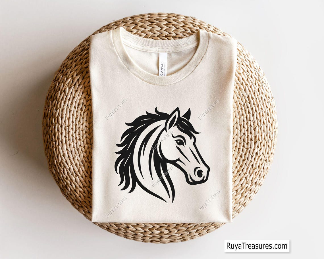 Horse Head Svg, Horseshoe Svg Files, Horse Head Cut Files, Horse Head ...
