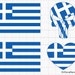 Greece Flag Svg, Greek Svg, Greece Flag Cut File, Greece Flag Clipart ...