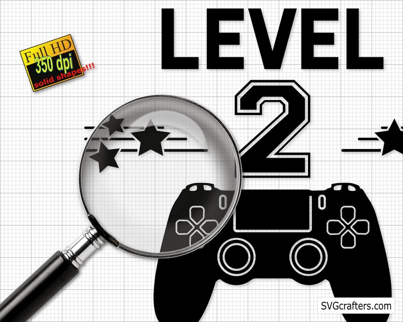 Level 2 Unlocked Svg 2nd Birthday Svg My 2nd Birthday Svg - Etsy
