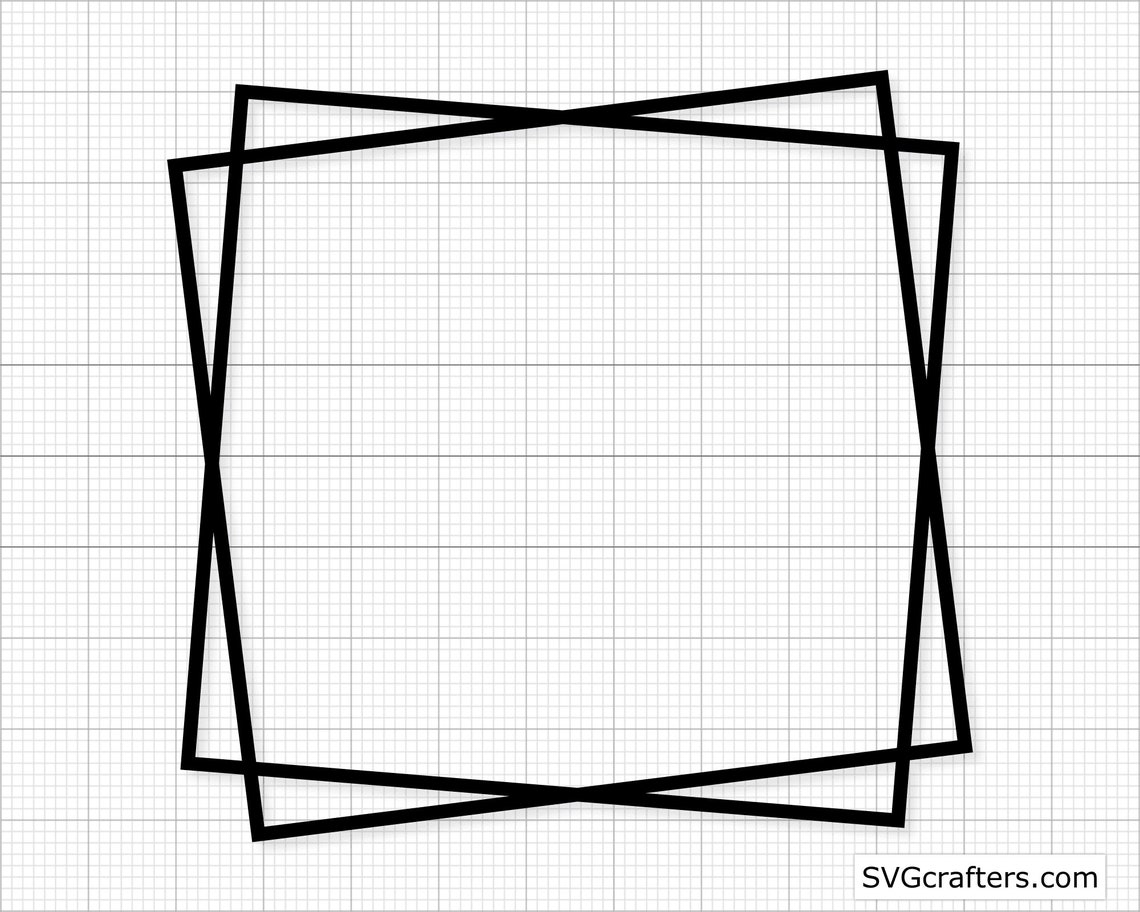 Square Frame Svg Square Frame Png Square Monogram Frame Svg - Etsy ...