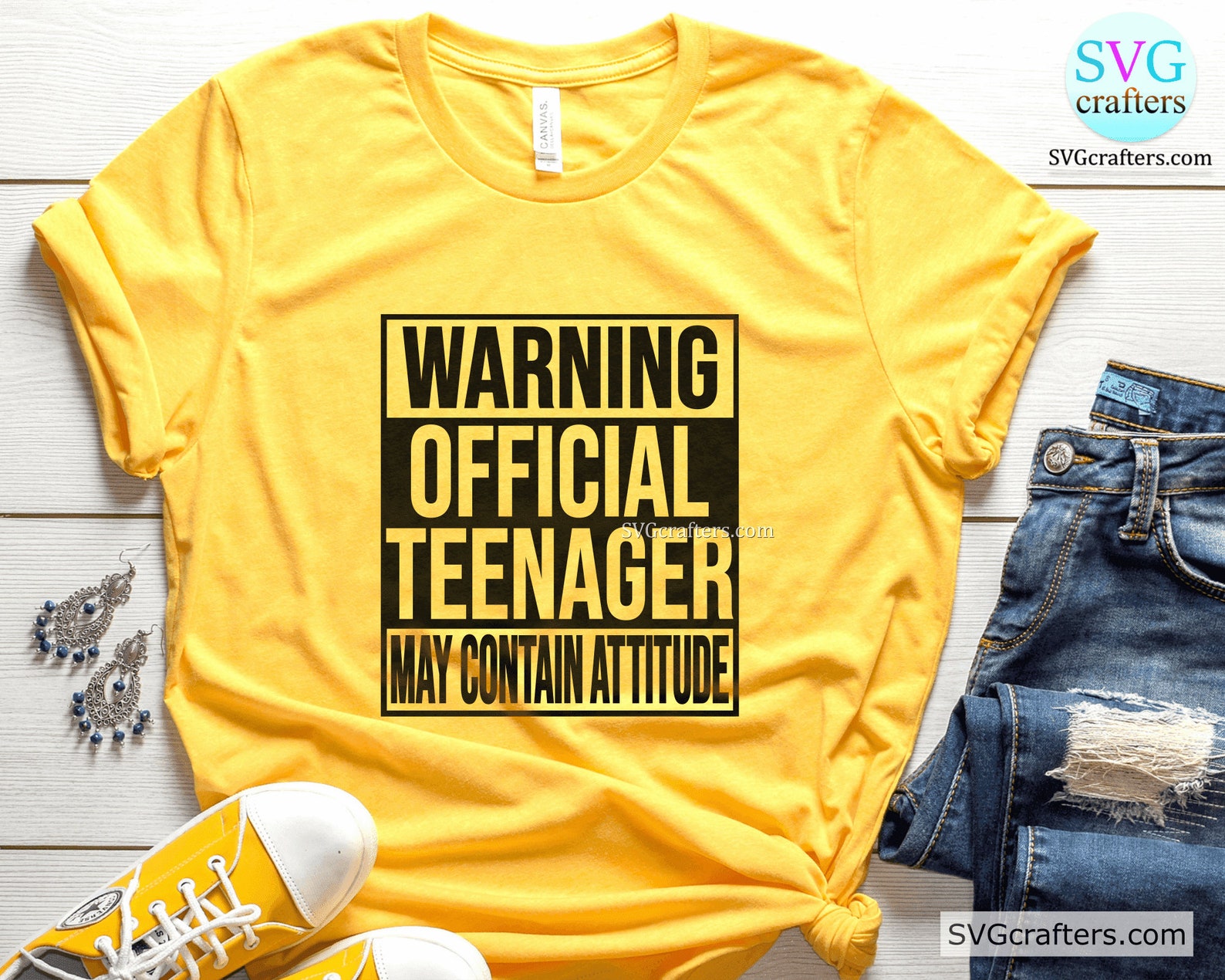Warning Official Teenager Svg Official Teenager Svg 13th - Etsy