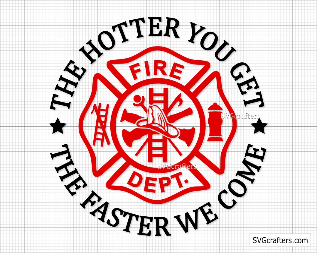 Fire Dept Svg, Firefighter Svg, Fireman Svg, Fire Department Svg ...