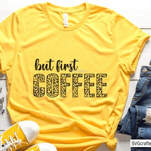 Leopard but First Coffee Svg, Coffee Mug Svg, Leopard Mom Svg, Leopard ...