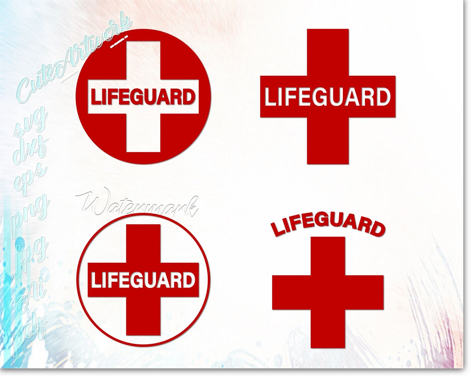 Lifeguard Svg Bundle, Lifeguard Clipart, Lifeguard Png, Beach Svg ...