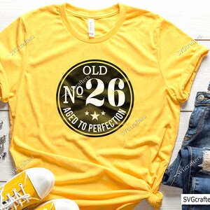 26th Birthday Svg Png 26th Svg Aged to Perfection Svg 26 - Etsy