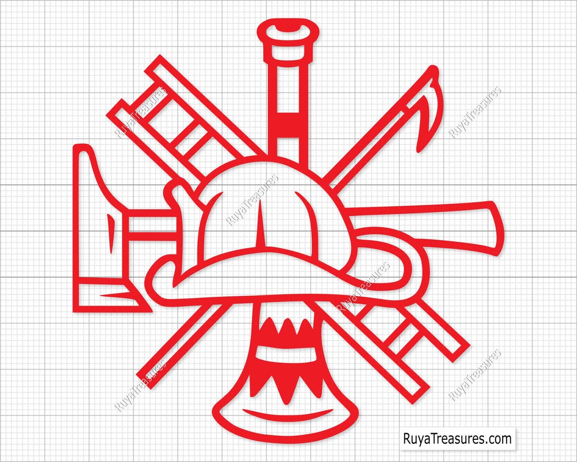 Fire Dept Svg, Firefighter Svg, Maltese Cross Svg, Fireman Svg, Fire ...