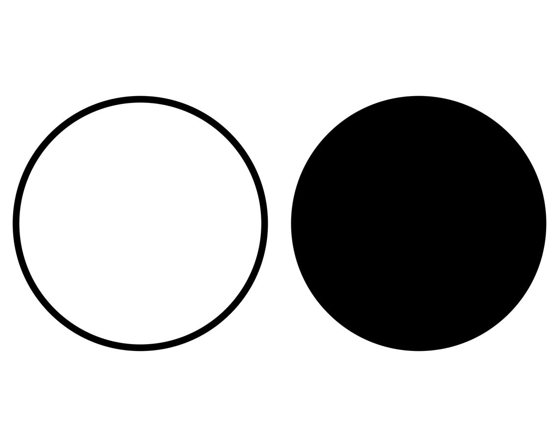 Circle SVG Circle Outline SVG Circle Frame Svg Circle - Etsy