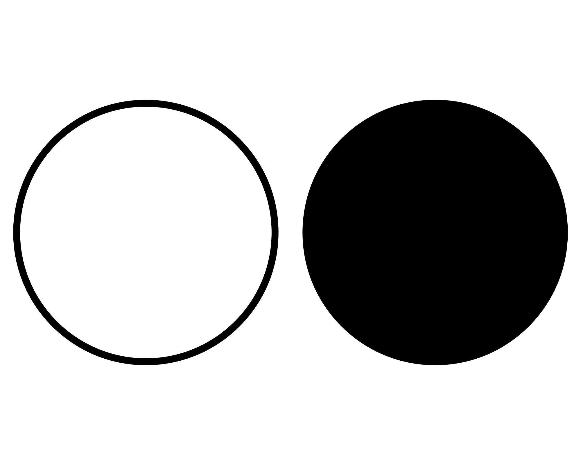 Circle SVG Circle Outline SVG Circle Frame Svg Circle - Etsy UK