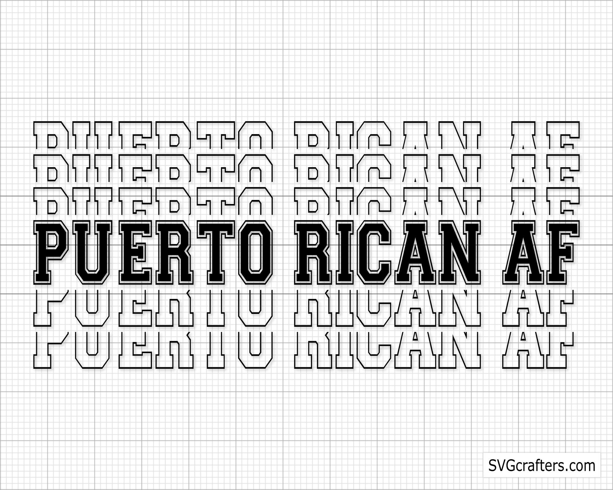 Craft Supplies And Tools Visual Arts Puerto Rico Svg Instant Download Cut