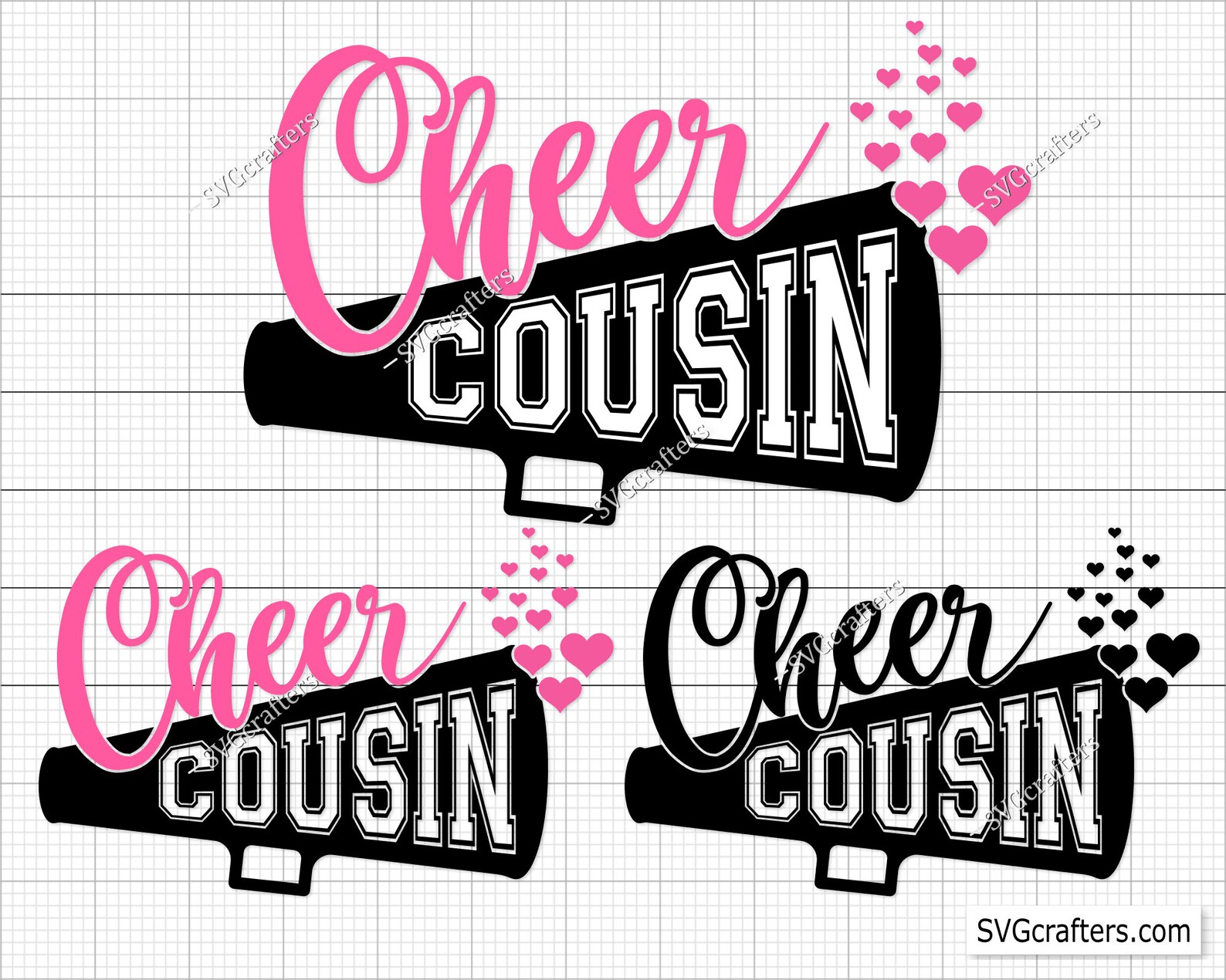Cheer Cousin Svg, Football Cousin Svg, Game Day Svg, Cousins Svg ...