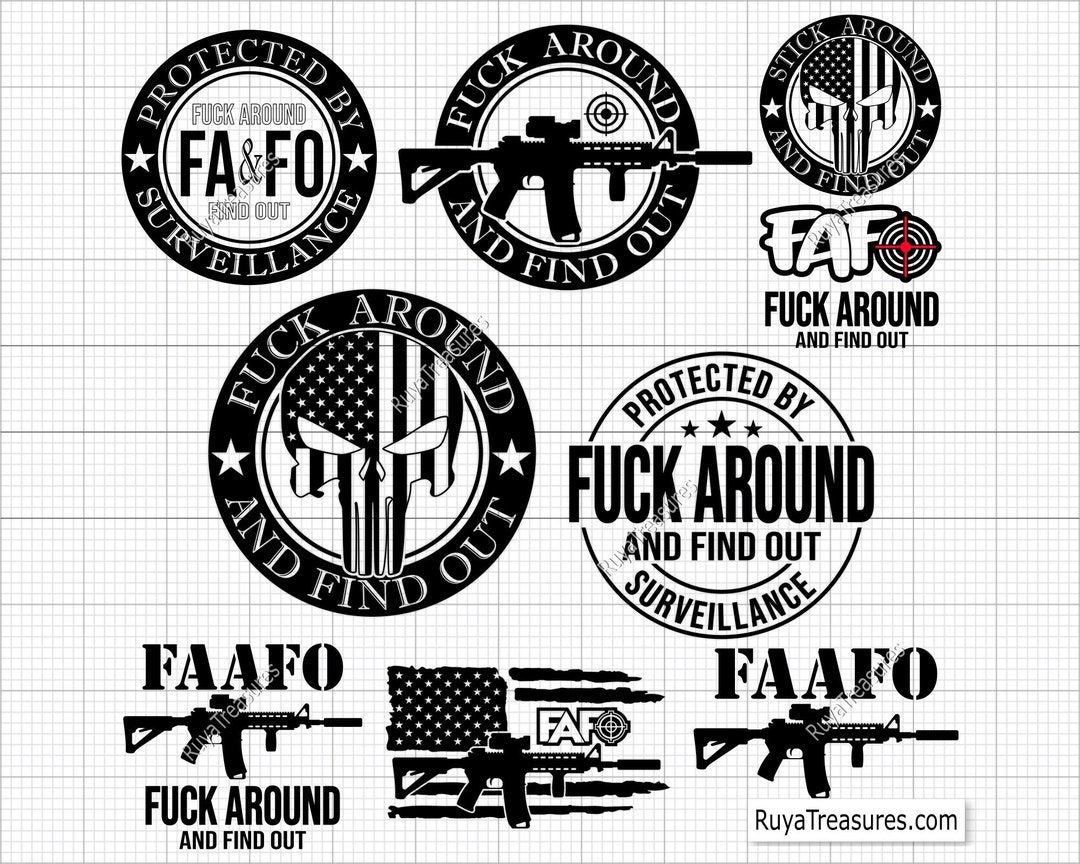 FAAFO Punisher Flag Svg Png, Punisher Skull Svg, 2nd Amendment Svg ...
