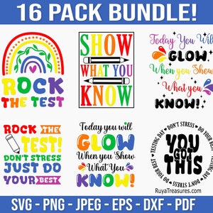 Bundle Test Day Svg Png, It's Test Day Y'all Svg, Teacher Shirt Svg ...