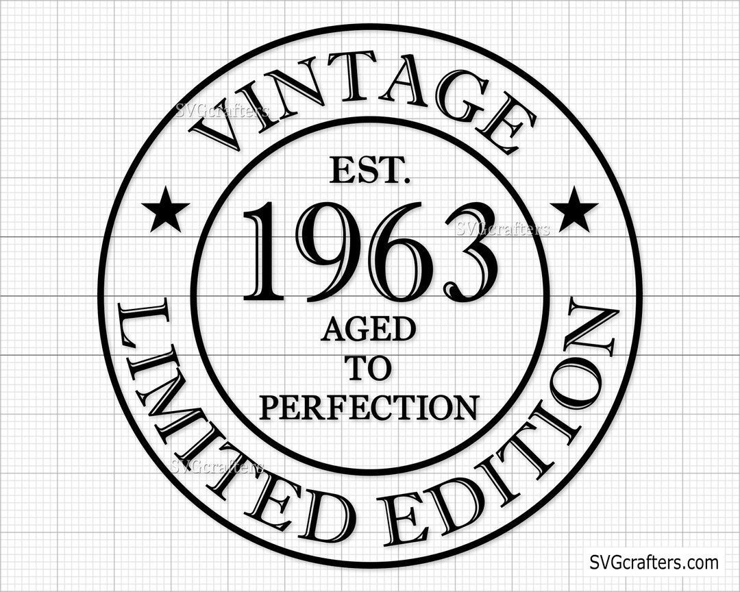 60th Birthday Svg 60th Svg Old Number 60 Svg 60th Cut File - Etsy