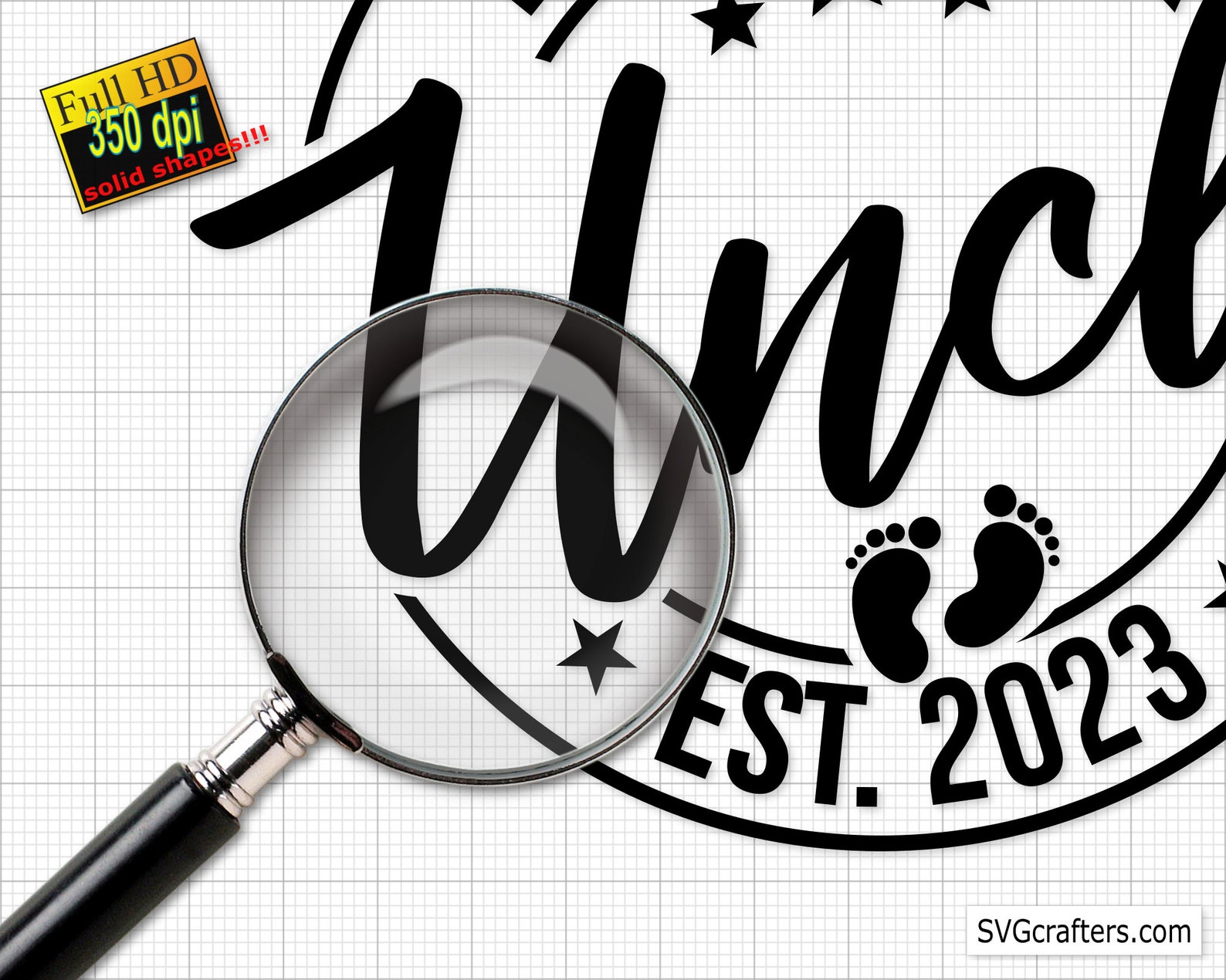 Promoted to Uncle Svg Png Baby Announcement Svg Established - Etsy