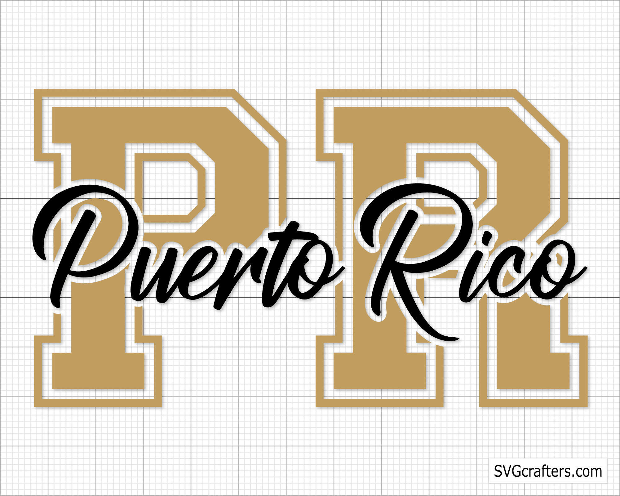Puerto Rico svg puerto rican svg puerto rico flag svg | Etsy España