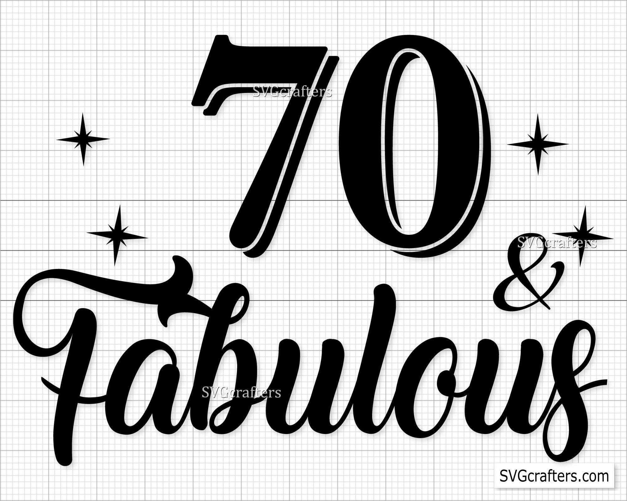 70th Birthday Svg 70th Svg Old Number 70 Svg 70th Cut File - Etsy Australia