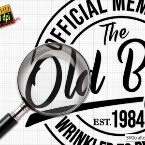 40th Birthday Svg, Official Member the Old Balls Club Est 1984, 40th ...