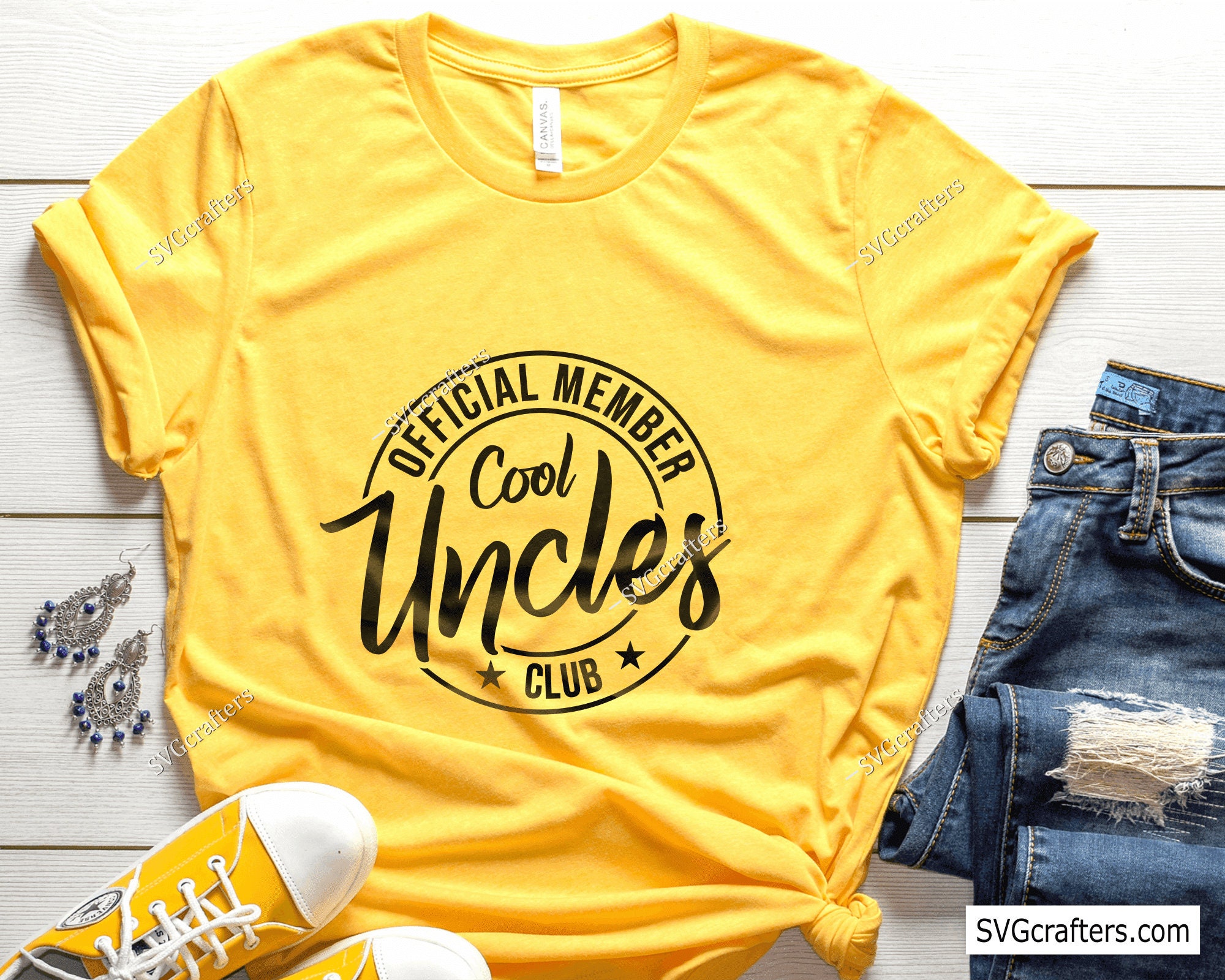 Official Member Cool Uncle Club Svg Png, Uncle Svg, Best Uncle Svg ...