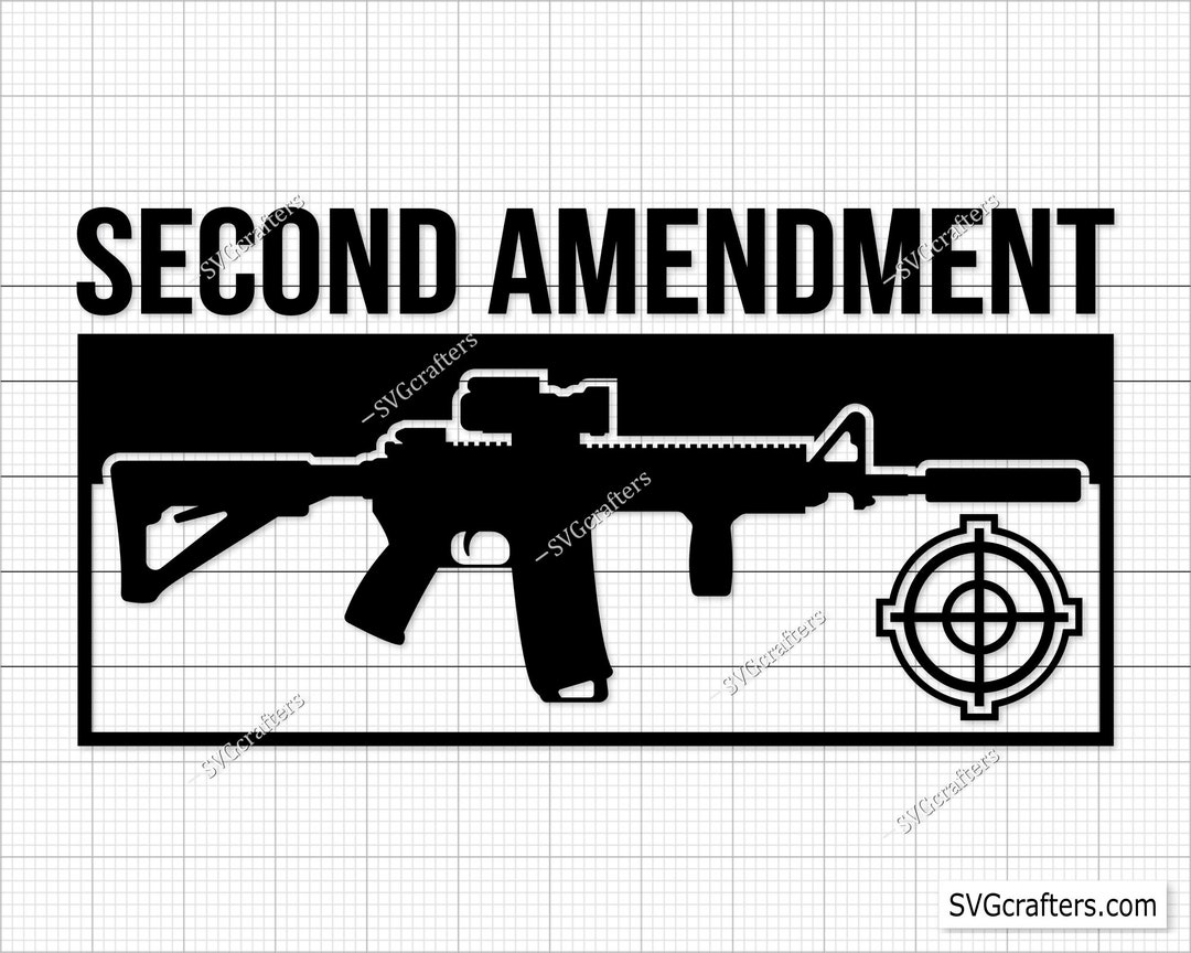 Second Amendment Svg, 2nd Amendment Svg, We the People Svg, Gun Flag Svg, Rifle Flag Svg ...