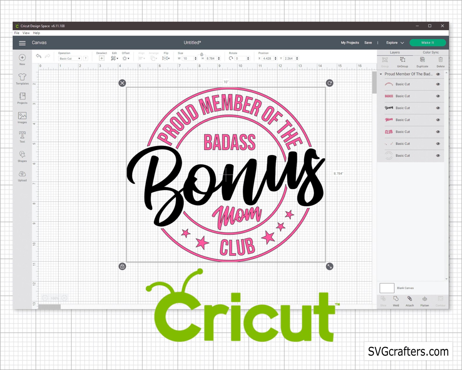 Bonus Mom Club Svg Step Mom Svg Mom Svg Bonus Mom Svg Bad - Etsy