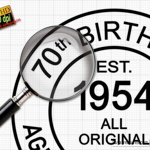 70th Birthday Svg, 70th Svg, Old Number 70 Svg, 70th Cut File for ...