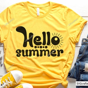 Summer Svg Bundle, Summer Beach Svg, Hello Summer Svg Bundle Summer ...