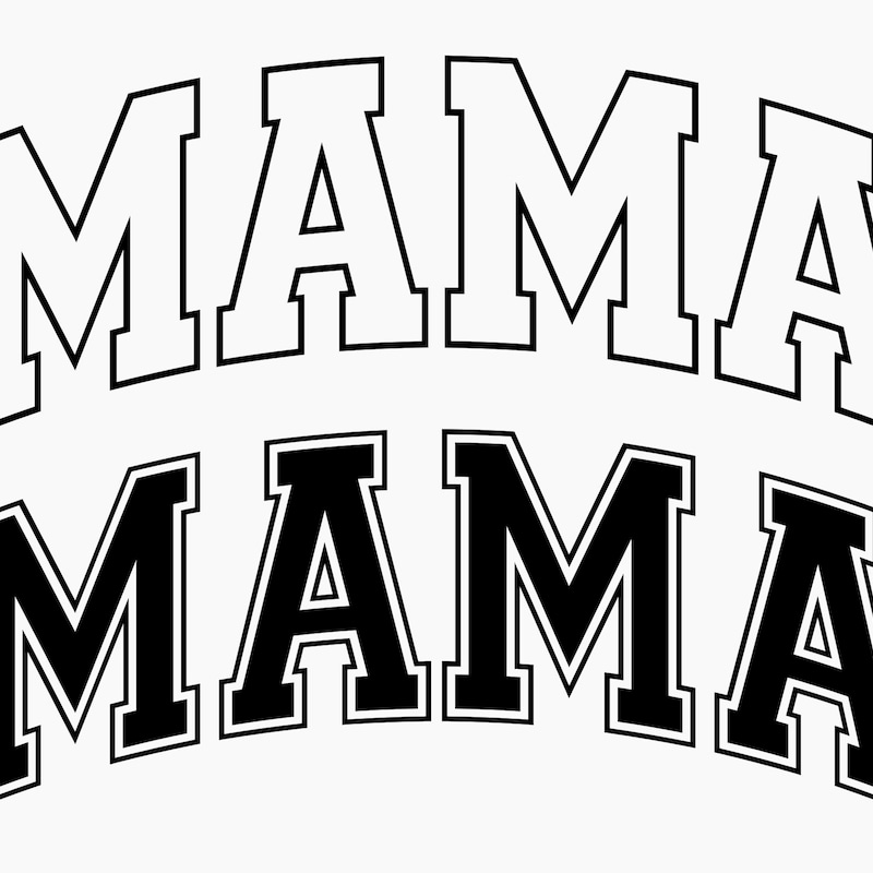 Mama Camo Screen Print - Etsy