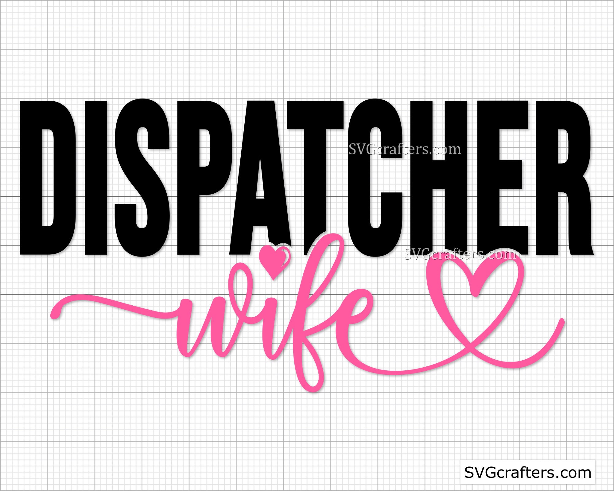 Dispatcher Wife svg Dispatcher svg 911 dispatcher svg - Etsy México