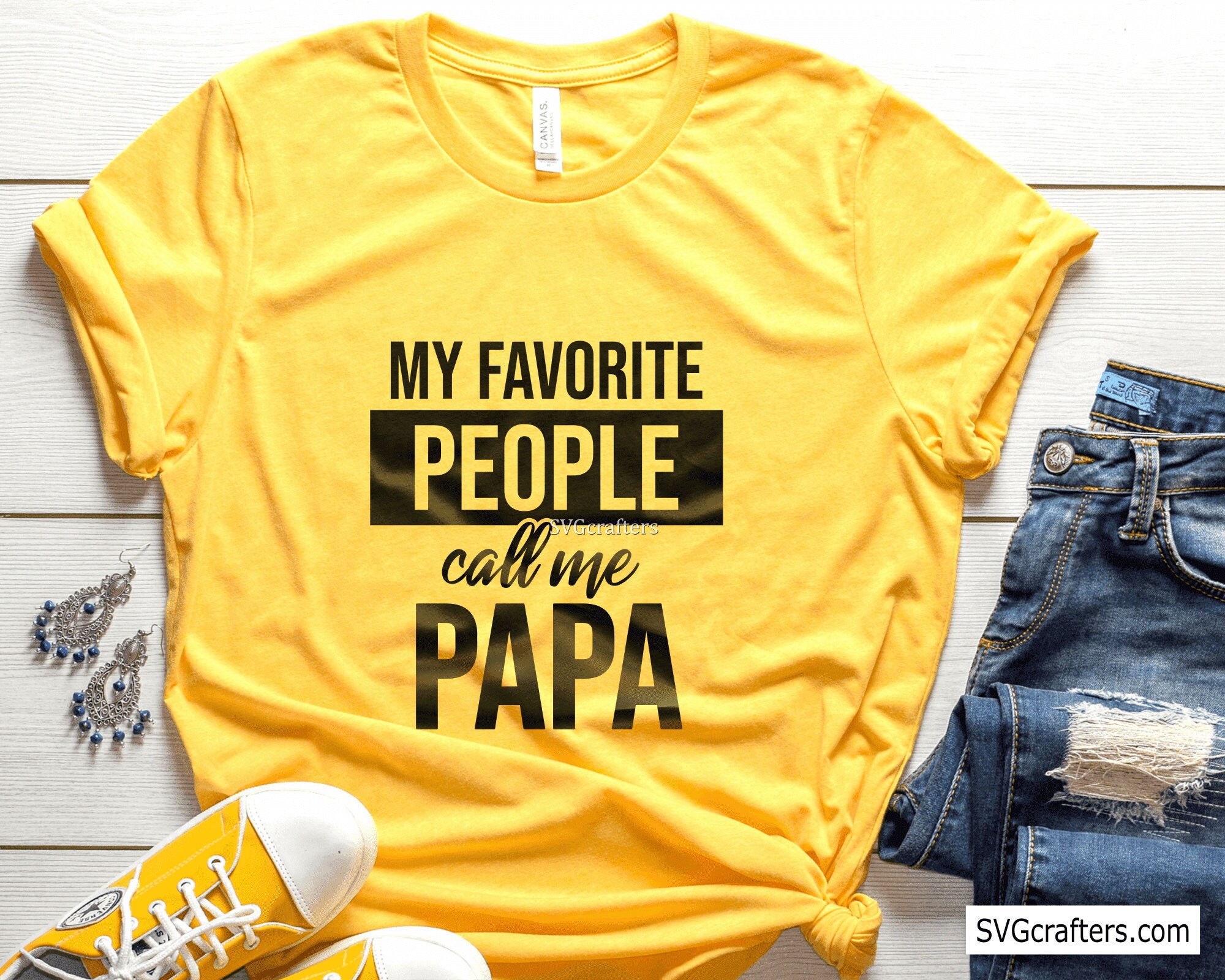 My Favorite People Call Me Papa, Papa Svg, Fathers Day Svg, Daddy Svg ...