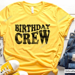 Birthday Crew Svg, Birthday Girl Svg, Birthday Party Svg, Happy ...