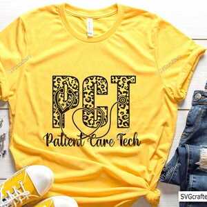 PCT Patient Care Technician Svg Png, PCT Svg, Patient Care Tech Svg ...